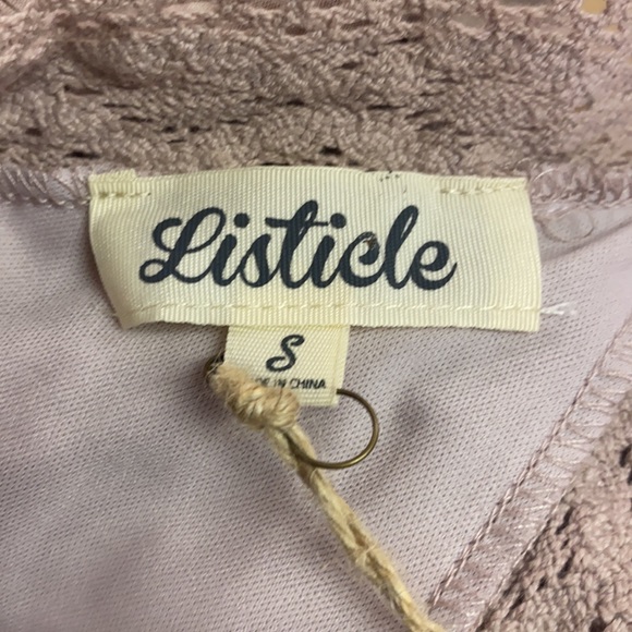 Listicle | Dresses | Nwt Listicle Boho Maxi Dress Size S | Poshmark